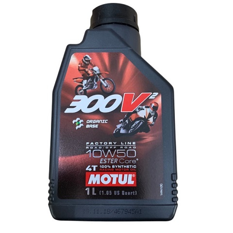Nhớt Motul 300V2 Factory Line 10W50 1L - Shop2banh.vn